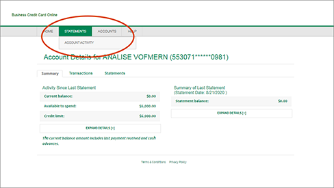 Business Credit Card Management Platform | Citizens Bank