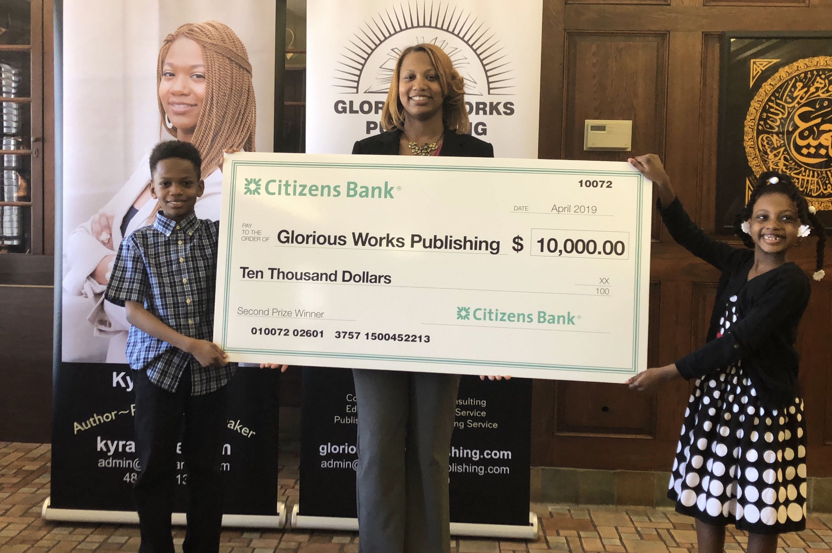 Glorious Works Publishing: Sharing Stories of Hope | Citizens Bank
